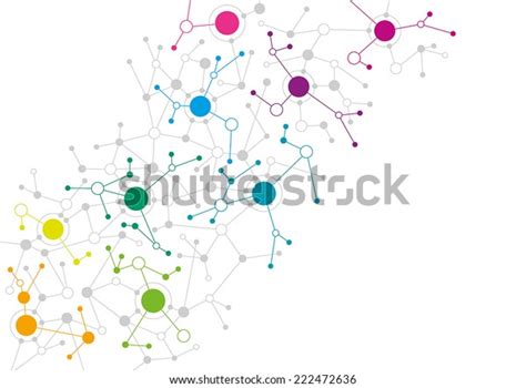 Abstract Network Design Stock Vector Royalty Free 222472636