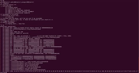 Kernel Exploit Fails After Executing First Command Information