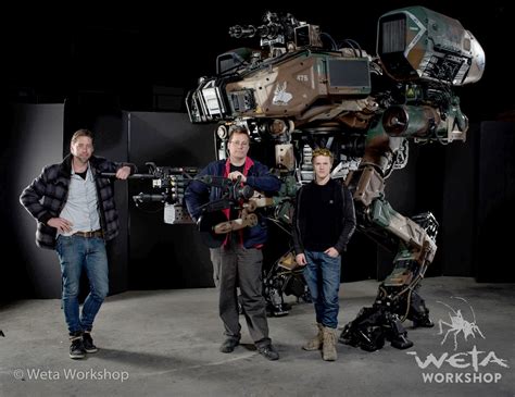 Artstation Chappie The Moose Full Scale Edward Denton Custom Action Figures Weta