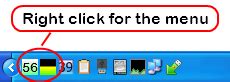My CPU Monitor Shows Cpu Usage In Real Time In The Systray Area My Portable Software