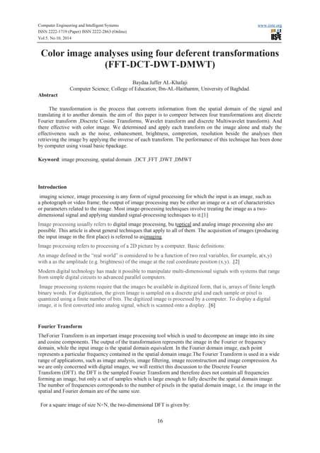 Filtering In Frequency Domain Pptx Technology And Computing
