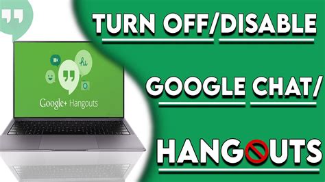 How To Disable Google Chats From Gmail Account Remove Google Chats