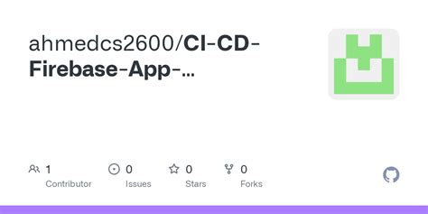 Github Ahmedcs2600ci Cd Firebase App Distribution