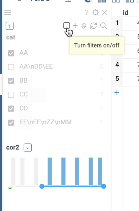 Filters On Off Checkboxes State Is Inconsistent In Specific Cases Issue Datagrok Ai