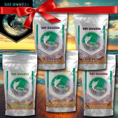 The Treasure Chest Sampler Pack Blue Marlin Coffee