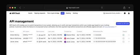 Mpcvault Team Crypto Wallet On Linkedin We Just Added Api Support