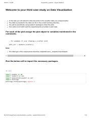Visualization Question Jupyter Notebook Pdf AM Visualization Question