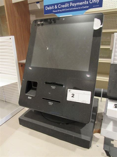 Lot 2 Ncr Self Checkout Stations Bk T680 Vision Equipment