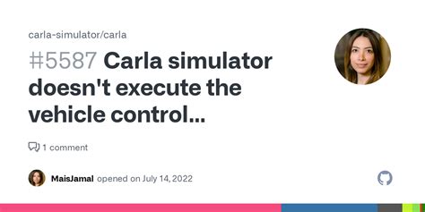 carla simulator doesn t execute the vehicle control command correctly