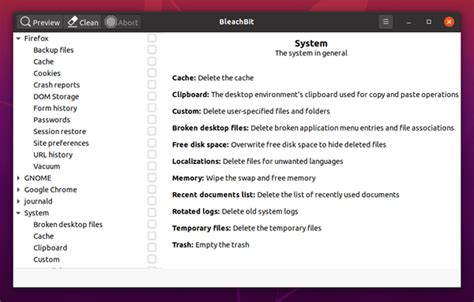 System Cleaner BleachBit Released With Python Port UbuntuHandbook