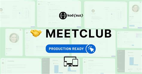 Meet Club Social Network Template Bubble