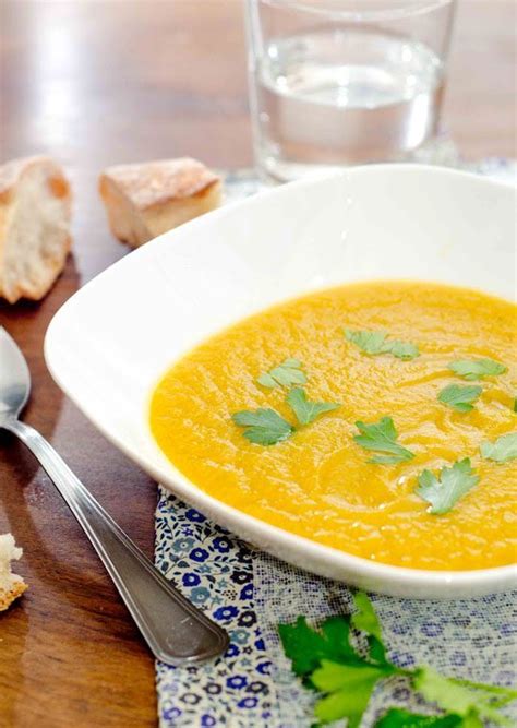 Creamy Carrot Parsnip Soup Recipe — Eatwell101