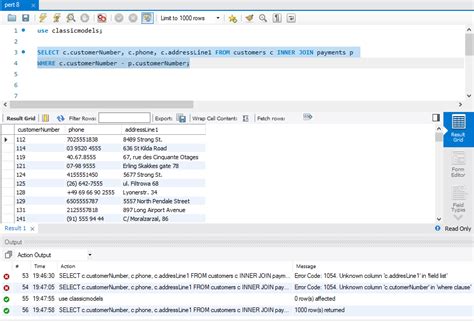 Perintah Join Pada MySQL Workbench