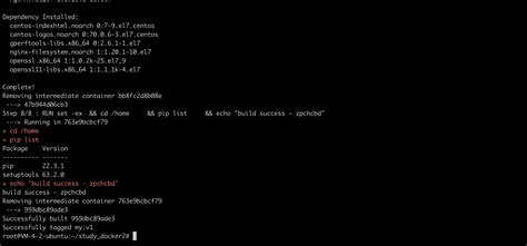 Docker构建centos7openssl 111python310nginx镜像以及mysqlredismyscan
