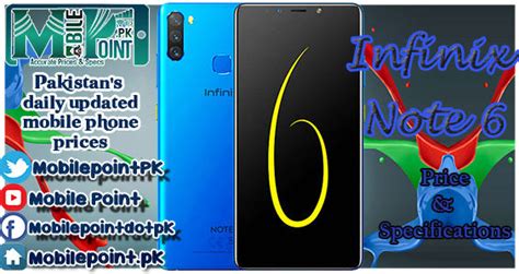 Infinix Note Price In Pakistan Mobile Point Latest Mobile Prices In Pakistan