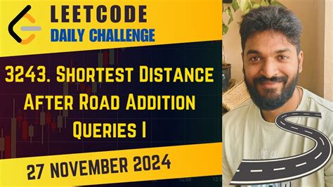 3243 Shortest Distance After Road Addition Queries I Daily Challenge