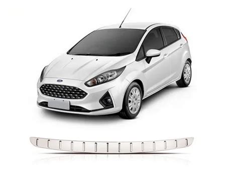 Friso Traseiro Cromado Apoio Mala Parachoque New Fiesta Parcelamento Sem Juros