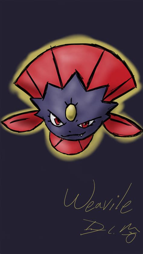 Weavile By Thenewgodoflove On Deviantart