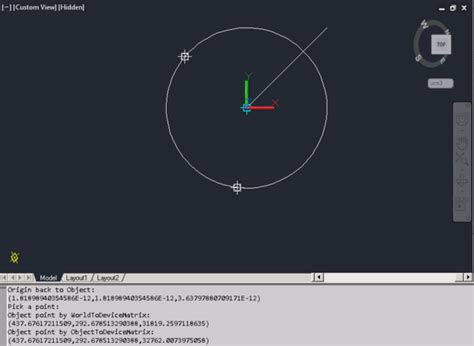Autocad Net Matrix And Transformations Worldtodevicematrix Vs