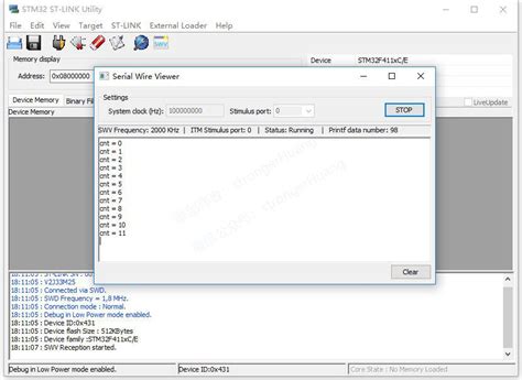 Printf系列教程05swo打印输出配置，基于st Link Utility『serial Wire Viewer』 技术阅读 半导体技术