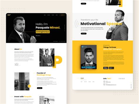 Portfolio Landing Page UI Design On Behance Portfolio Landing Page UI Design On Behance