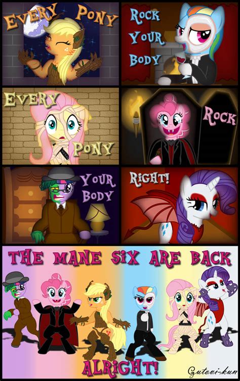 Mane Six Are Back By Gutovi On Deviantart