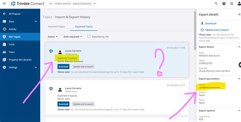 issue with bcf report export trimble connect user forum