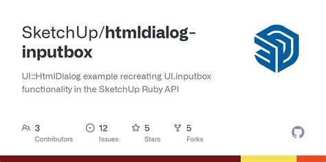 How To Add Button And Lineedit In UI With Ruby Ruby API SketchUp Community