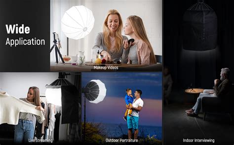 Neewer 26 65cm Lantern Softbox One Step Quick Release 360° Light Diffuser With Skirt Bowens