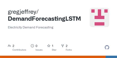 Github Gregjeffrey Demandforecastinglstm Electricity Demand Forecasting