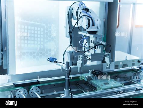 Robotic And Automation System Control Application On Automate Robot Arm