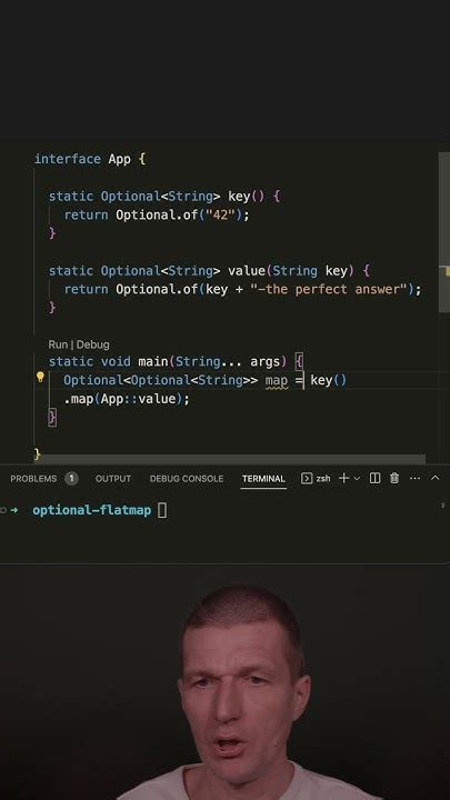 What Is Optionalflatmap Java Shorts Youtube