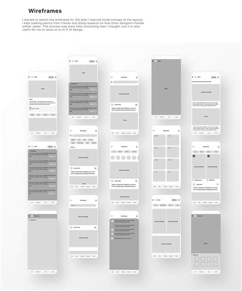 Ux Ui Project News Aggregator App On Behance