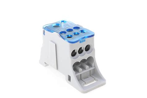 Large Current Distribution Connector Din Rail Terminal Blocks China Power Distribution