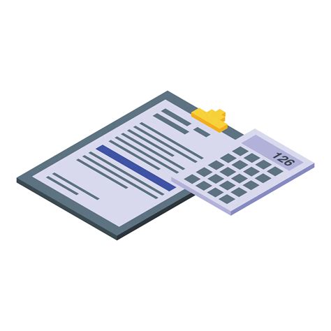 Document Assistant Icon Isometric Style 15646799 Vector Art At Vecteezy