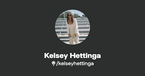 Kelsey Hettinga Instagram Linktree