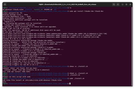 linux环境下奥比中光摄像头开发环境搭建（基于orbbec sdk） fang d 博客园