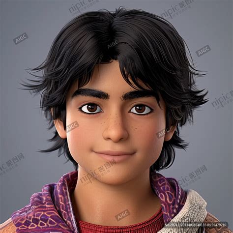 Ai创作图写实漫画人物 卡通写实人物 3d效果男孩 写实双鱼男孩 卡通写实漫画人物 年轻小伙头像 仿3d卡通形象 写实白羊男孩 Cg头像 3d年轻男孩 3d角色 3d卡通人物 写实人物设计