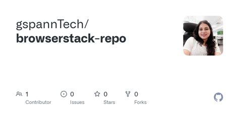 GitHub GspannTech Browserstack Repo