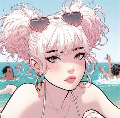 ☁︎☀︎☁︎ Pink Archer Comic Girl Pfp