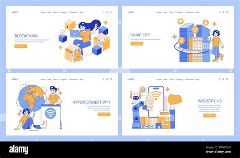 Technological Solutions Set Data Encryption And Transfer Depicted In Blockchain Efficient