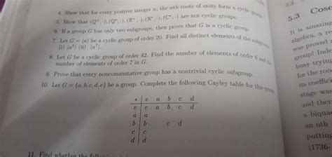 Solved 4 Show That For Every Positive Integer N The Nth