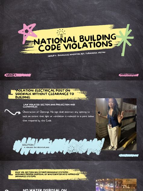 National Building Code Violations Pdf Storm Drain Civil Engineering