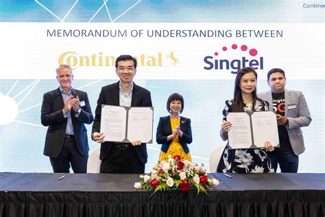 Singtel And Continental Partner To Develop 5g Automotive Applications