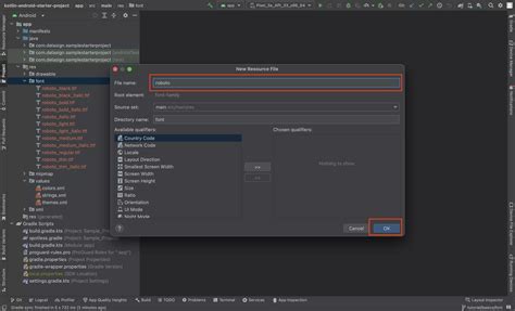 How To Add A Custom Font To An Android Studio Project