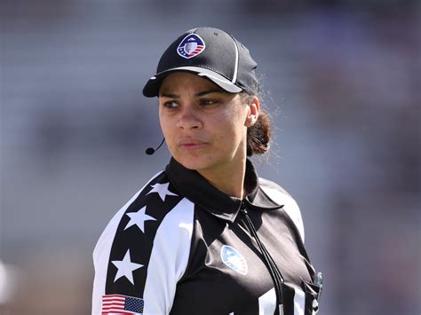 Maia Chaka Nfl Appoint First Black Female Referee The Independent