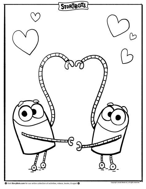 Storybots Coloring Pages