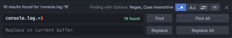 Remove All Consolelogs Using Regex In Atom Michael Lee