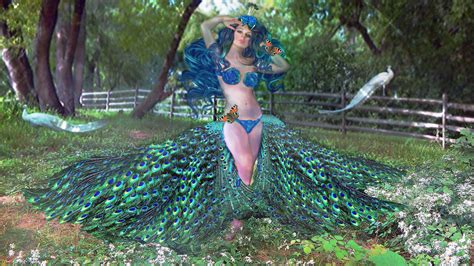 Peacock Queen By Lindartz On Deviantart