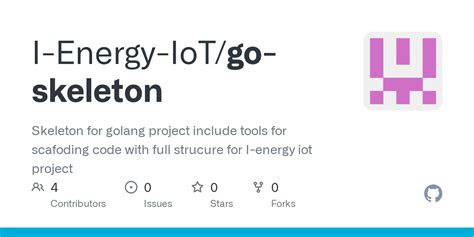 GitHub I Energy IoT Go Skeleton Skeleton For Golang Project Include Tools For Scafoding Code